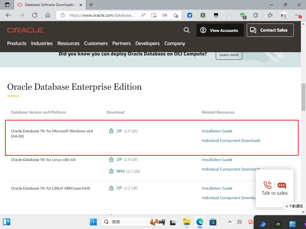 【Oracle学习笔记_01】Win11虚拟机安装Oracle 19c（保姆教程）_oracle19c安装教程-CSDN博客