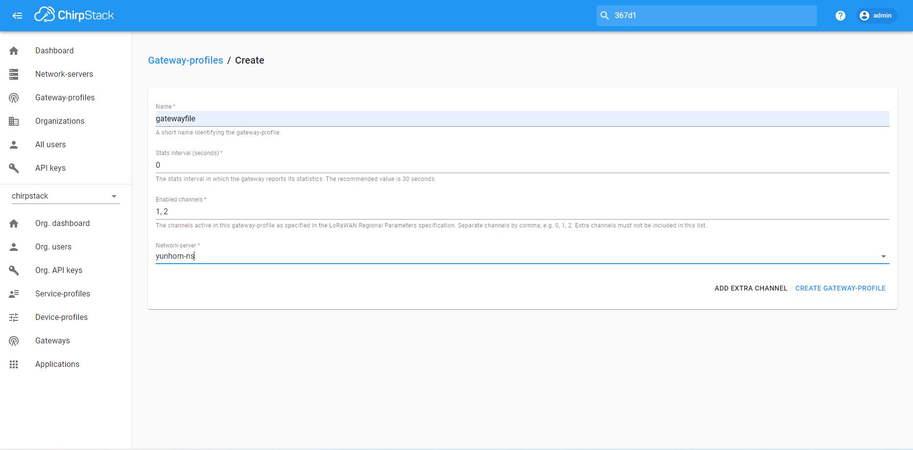 LoRaWAN网关接入ChirpStack服务器_chirpstack下行频率设置-CSDN博客
