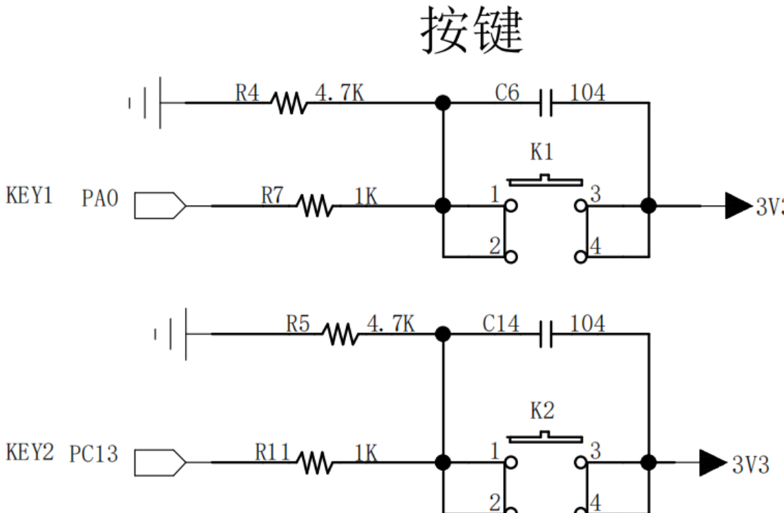 Stm32入门 Day5 由输出到输入 按键检测 Bsp实现按键长按检测 Csdn博客