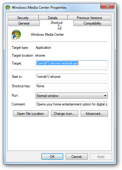 在直播电视模式下自动启动Windows 7 Media Center-CSDN博客