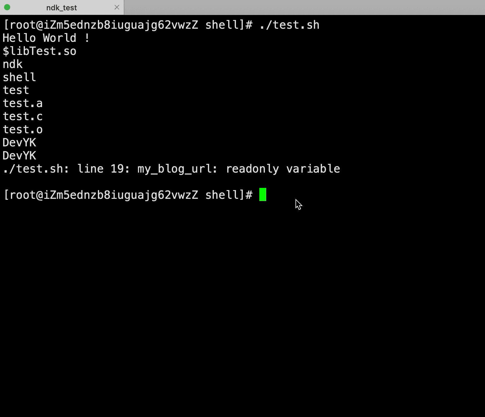 Android音视频学习系列(三) — Shell脚本入门_android shell脚本常用语法-CSDN博客