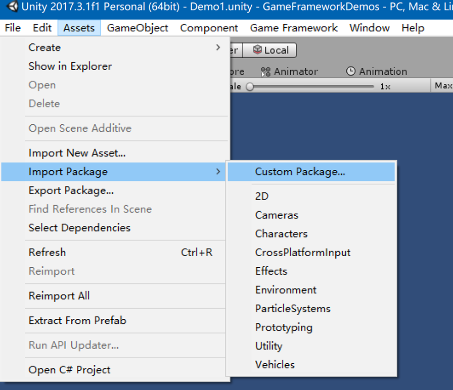 [GameFramework]Demo1-如何创建一个GameFramework项目_设计并实现一个简单的game framework,并将它打包成jar包。 然后创建一个游戏工程,-CSDN博客