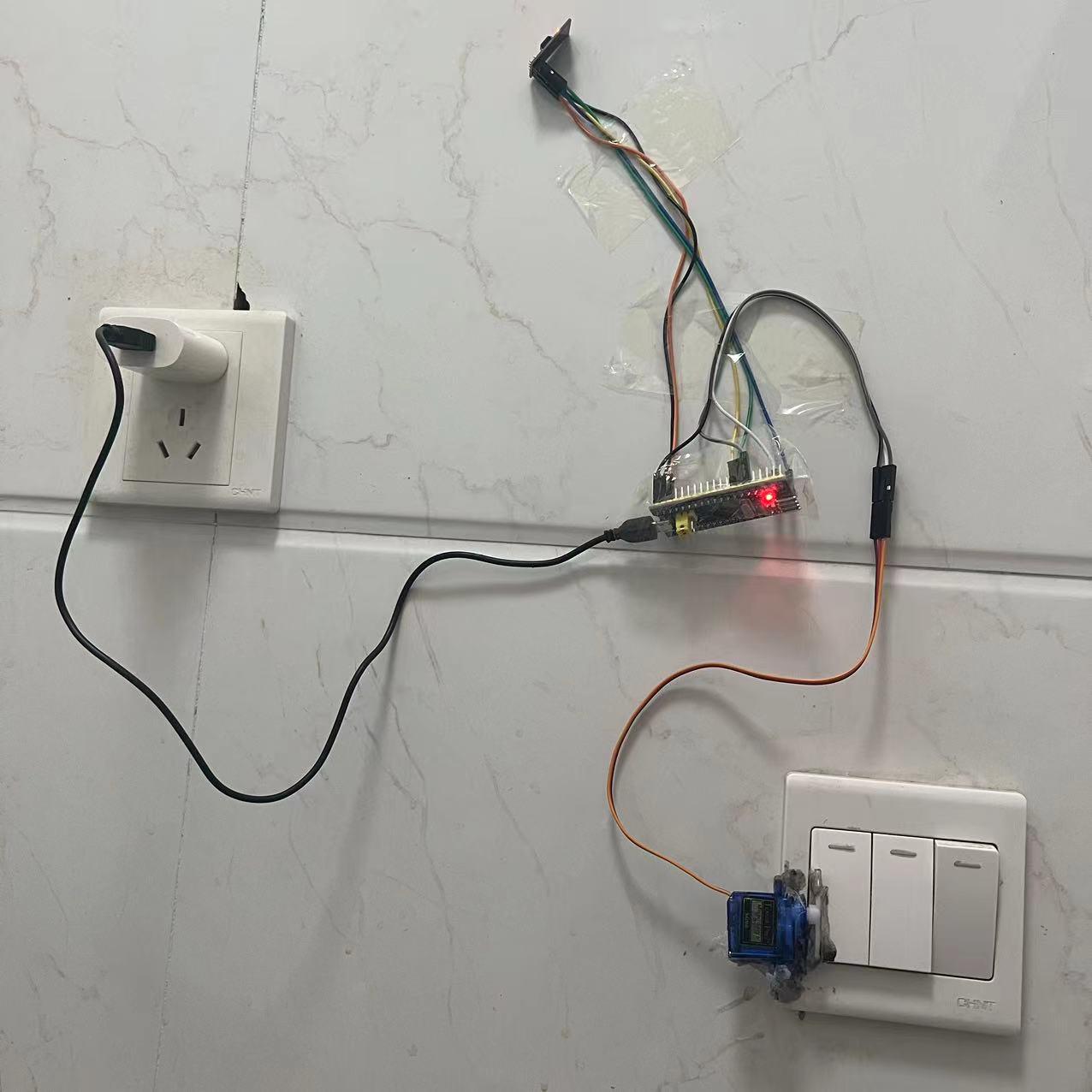 【stm32】基于f103c8t6和esp01远程控制灯光开关(sg90舵机控制)舵机控制开关灯方案设计 Csdn博客