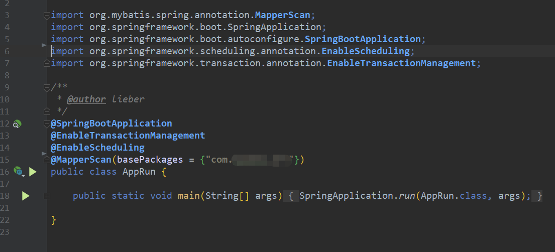 @MapPerscan and @componentscan - Programmer Sought
