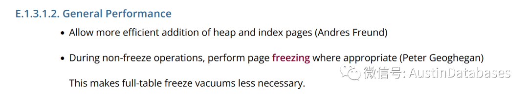 PostgreSQL 16 关于vacuum freezing 性能提升的来由 与 之前PostgreSQL 的缺陷讨论-CSDN博客