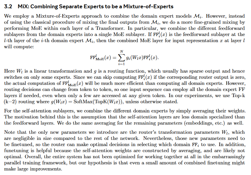 每日论文速递 | Meta提出Branch-Train-Mix 混合专家大模型训练方法-CSDN博客