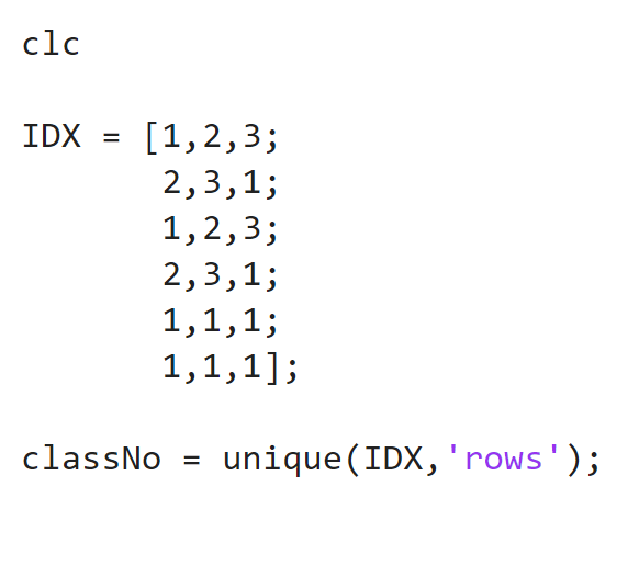 Matlab删除重复的行(列)matlab 删除重复行 Csdn博客