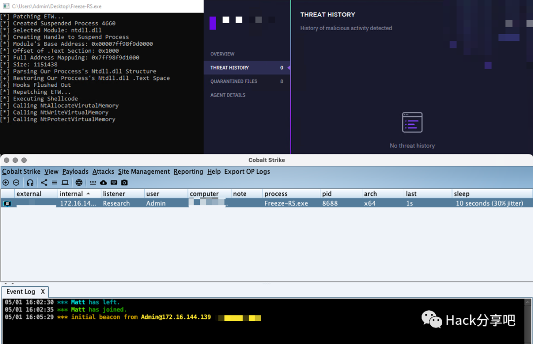 免杀！绕过edr隐秘执行shellcodentdlldll免杀 Csdn博客 
