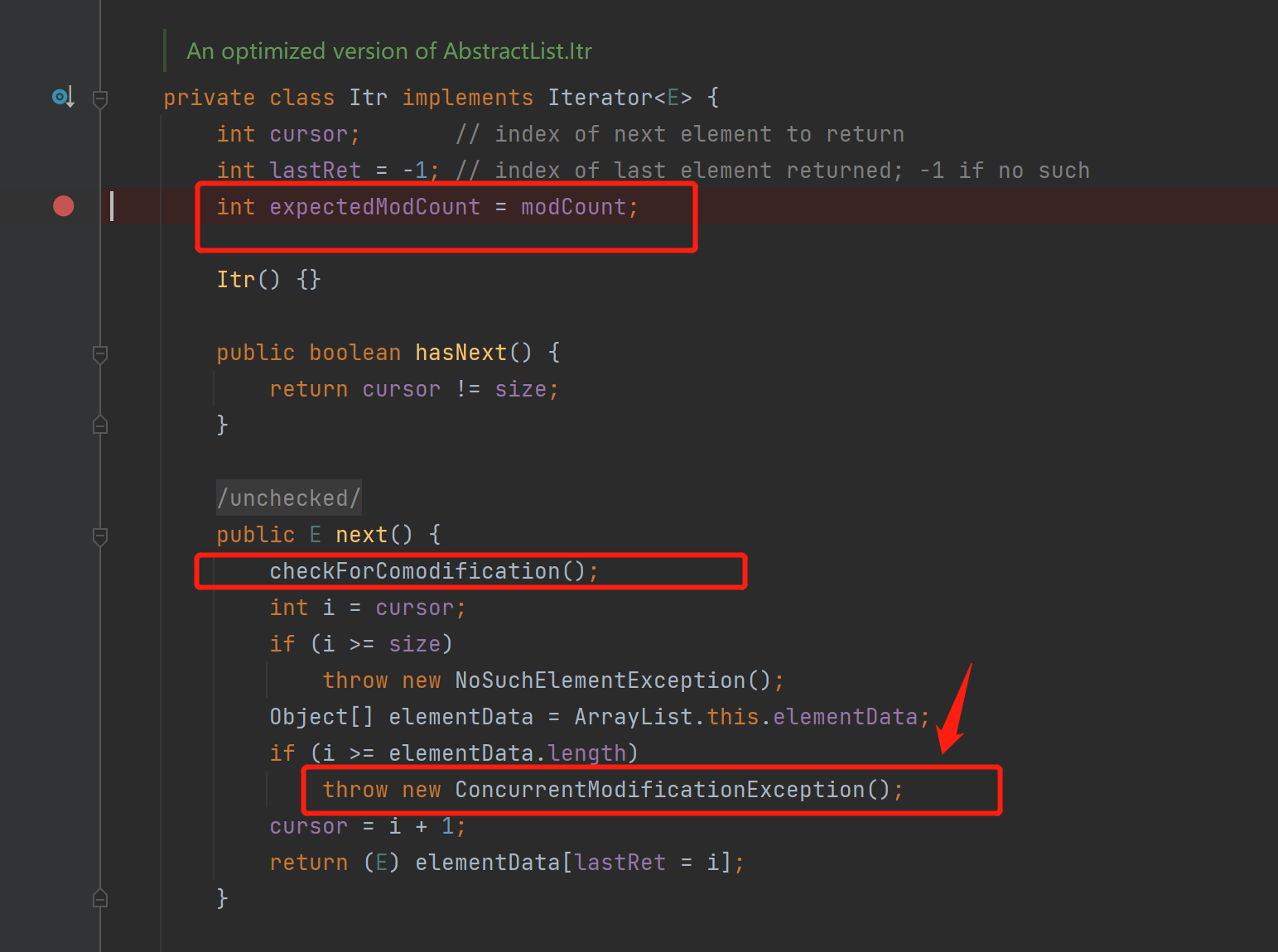 List 删除元素 Concurrentmodificationexception 集合移除元素时concurrentmodificationexception Csdn博客
