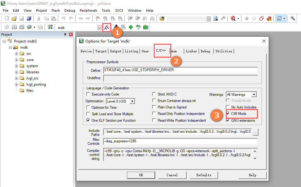 lvgl8.x 移植到 stm32f4_移植lvgl库单片机内存要多大-CSDN博客