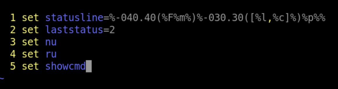 oeasy教您玩转vim - 22 - 配置文件_set showcmd-CSDN博客