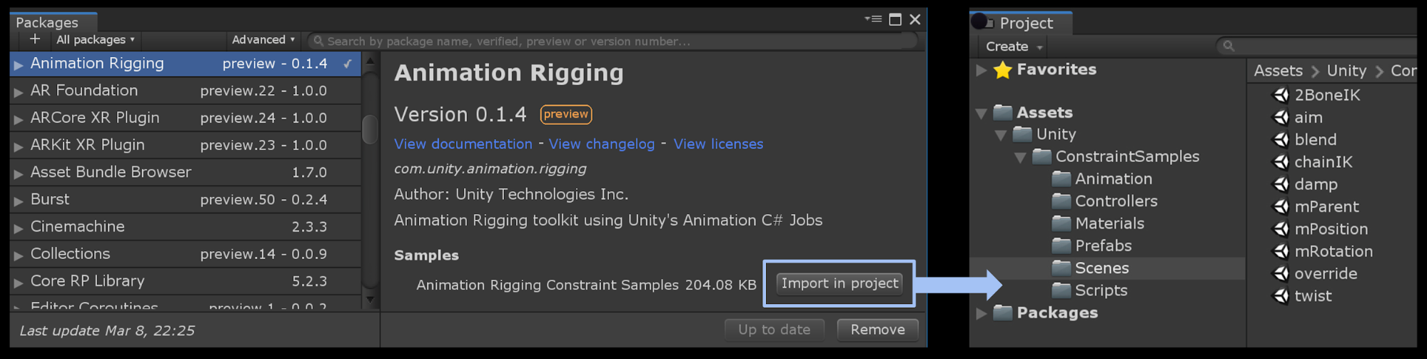 unity 等待...动画_介绍Unity 2019.1的动画索具预览包-CSDN博客