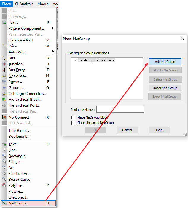 Cadence OrCAD：Net Group 使用_orcad怎么添加跨页连接符-CSDN博客