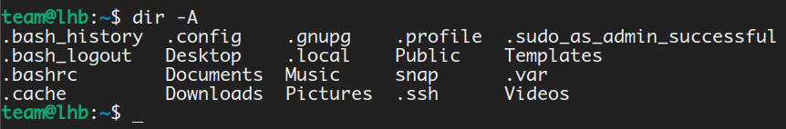 Linux之dir 命令_linux dir-CSDN博客