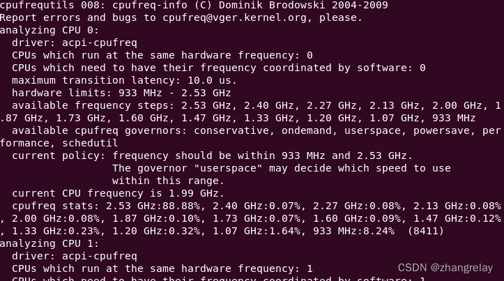 Ubuntu设置CPU频率cpufrequtils-CSDN博客