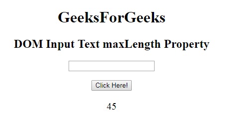 html中text的maxlength,HTML Input Text maxLength用法及代码示例-CSDN博客