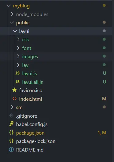 Vue项目中使用layui Csdn博客