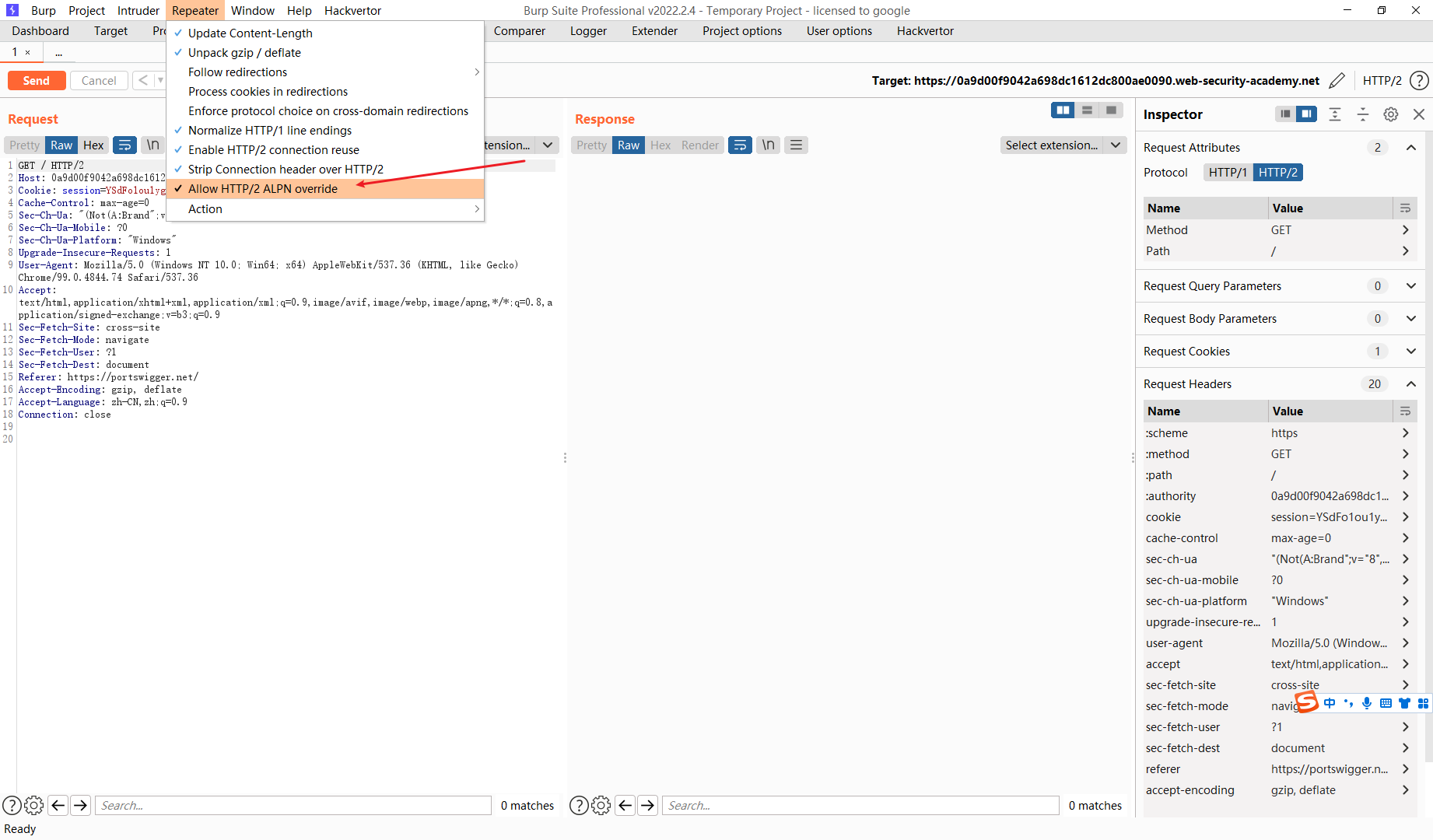 burpsuit 靶场( HTTP request smuggling)_burpsuite靶场-CSDN博客