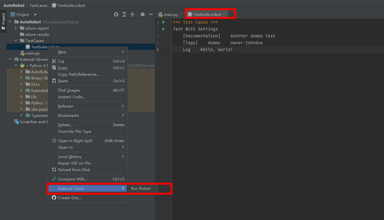 Robot+Allure生成测试报告_robotframework allure-report-CSDN博客