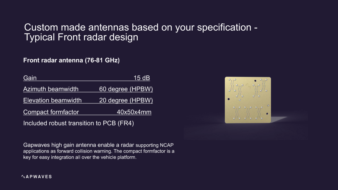 角雷达“突破”天线设计瓶颈，巨大增量市场机会爆发_gapwave 设计要求-CSDN博客