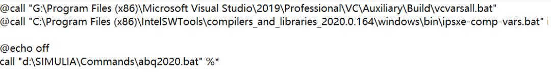 VS2019+Parallel Studio XE 2020+Abaqus2020关联过程记录_abaqus与vs关联用到vs哪些功能-CSDN博客