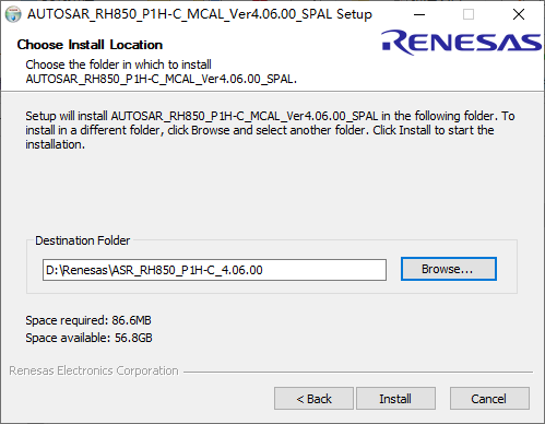 Autosar MCAL-RH850P1HC-MCAL配置环境搭建_autosar sip-CSDN博客