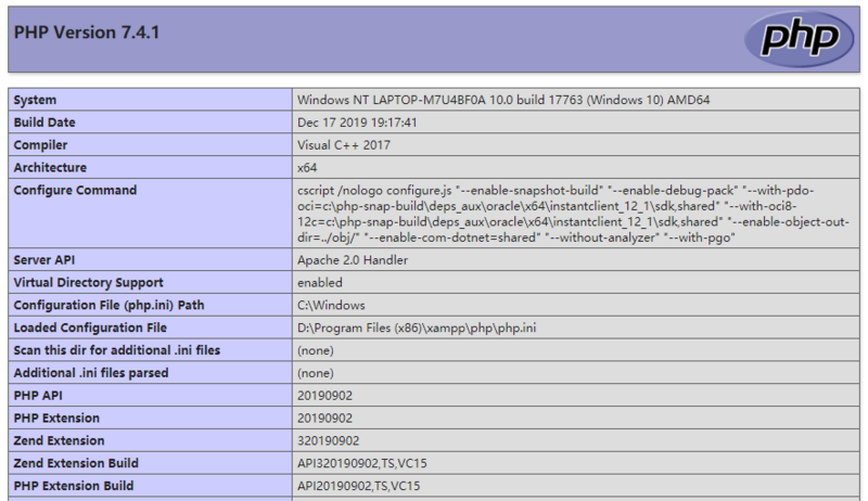 xampp php7 xdebug,【踩坑】XAMPP+PHP7.4.1+Xdebug配置从入土到发芽-CSDN博客