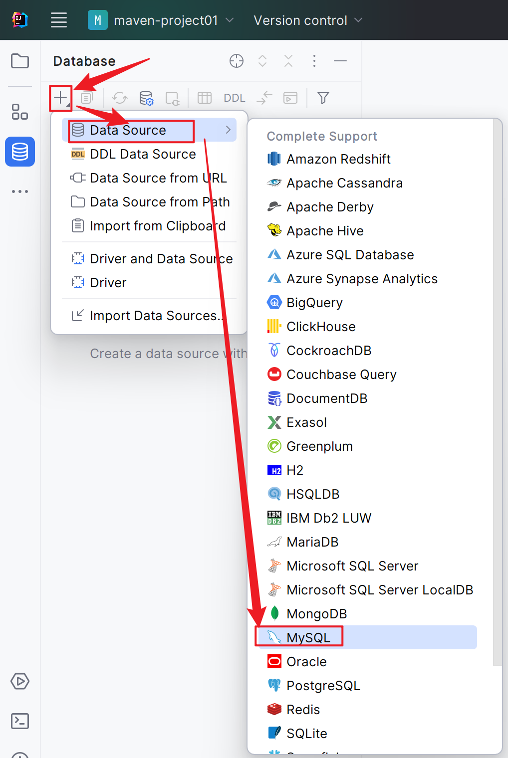 IDEA集成的DataGrip使用教程-CSDN博客