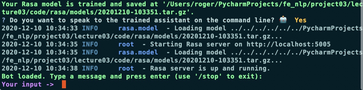 【深度学习】Rasa中文对话机器人入门-上篇_source activate rasa2-CSDN博客