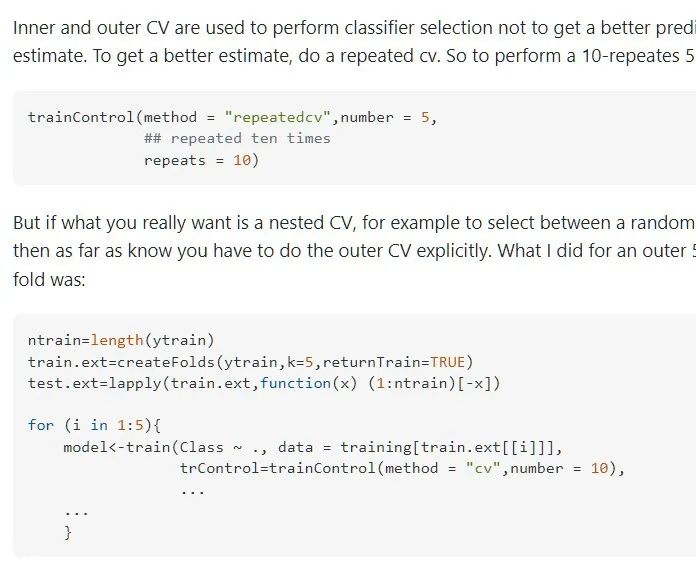 嵌套交叉验证(Nested CV)-CSDN博客