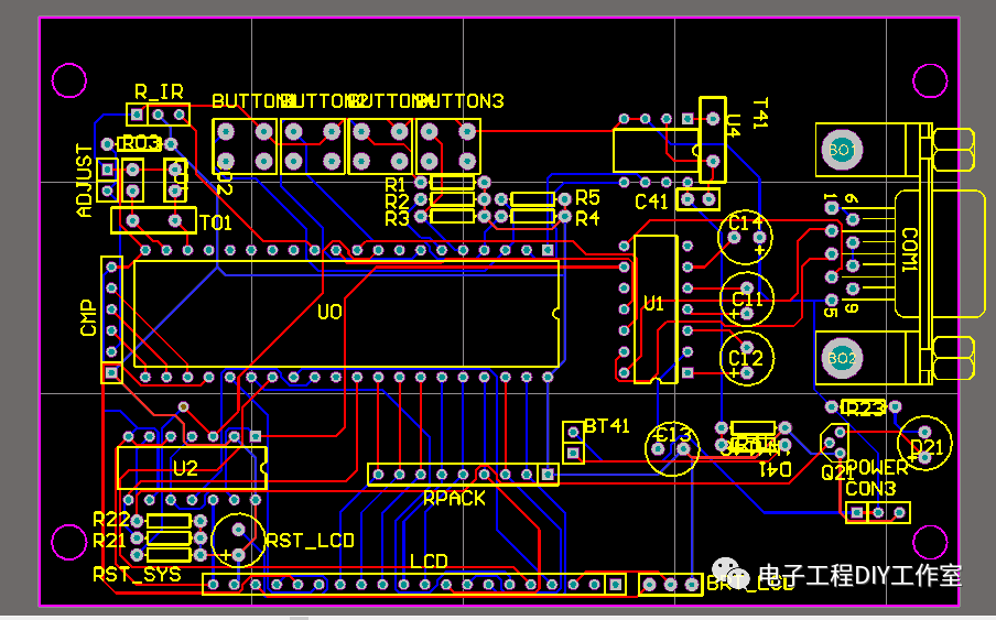 基于51单片机电子指南针设计程序+原理图+PCB+Proteus仿真+设计报告_检测磁场变化的proteus仿真-CSDN博客