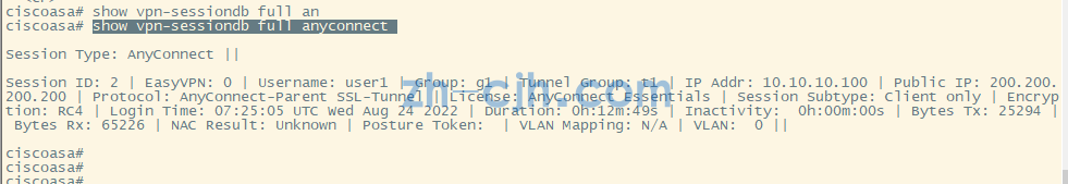 思科ASA：思科ASA的SSLVPN配置（厚客户端AnyConnectVPN，网络层模型，会产生虚拟网卡）配置隧道分离split-tunnel ...