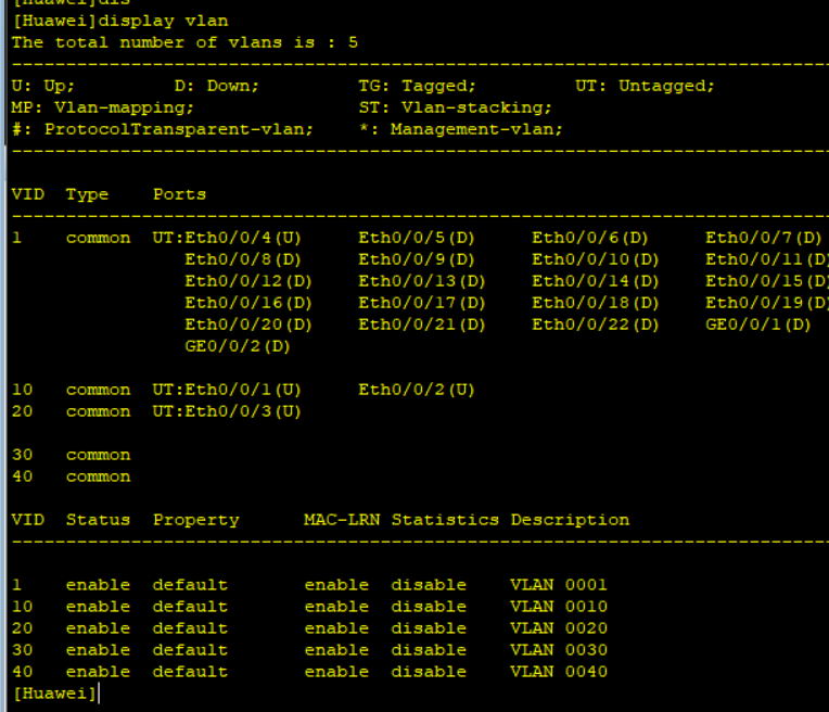 ensp--VLAN配置_ensp配置管理vlan-CSDN博客