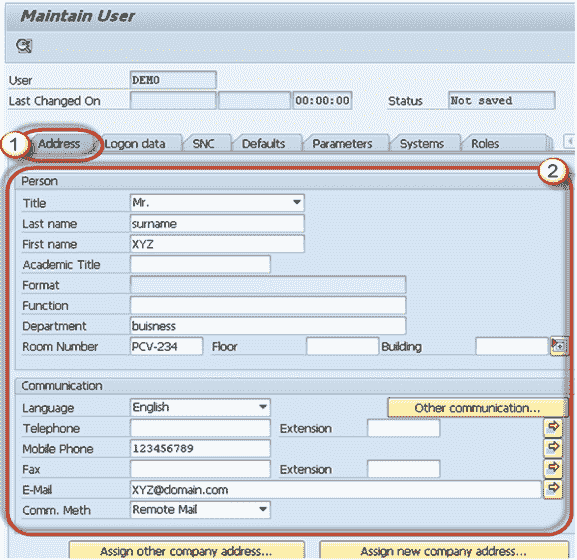 SAP SU01：如何在 SAP 中创建新用户-CSDN博客