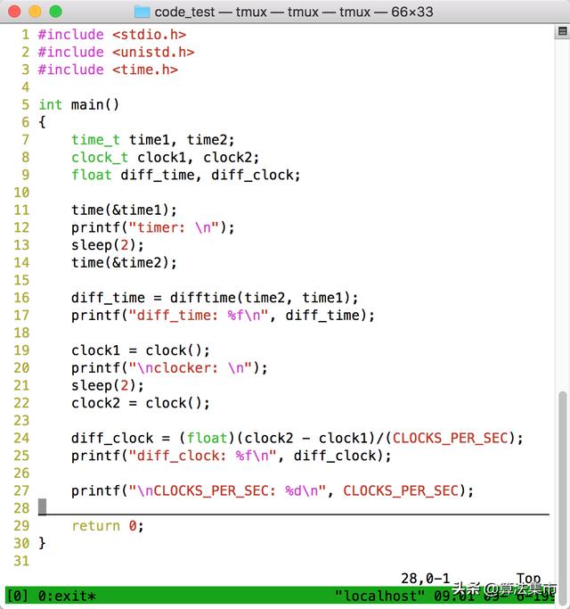 C语言 Sleepc语言time和clock函数的区别 Csdn博客 