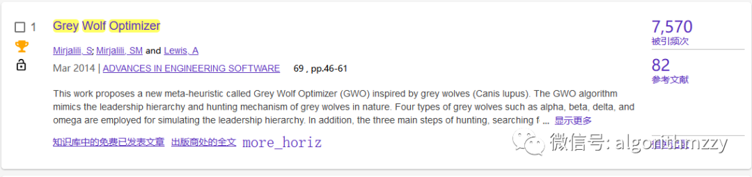 灰狼优化(GWO)算法(含MATLAB代码)_gwo算法-CSDN博客