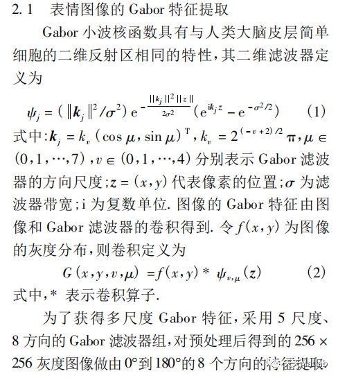 【表情识别】基于Gabor特征实现微表情识别系统含Matlab源码_微表情实时系统-CSDN博客