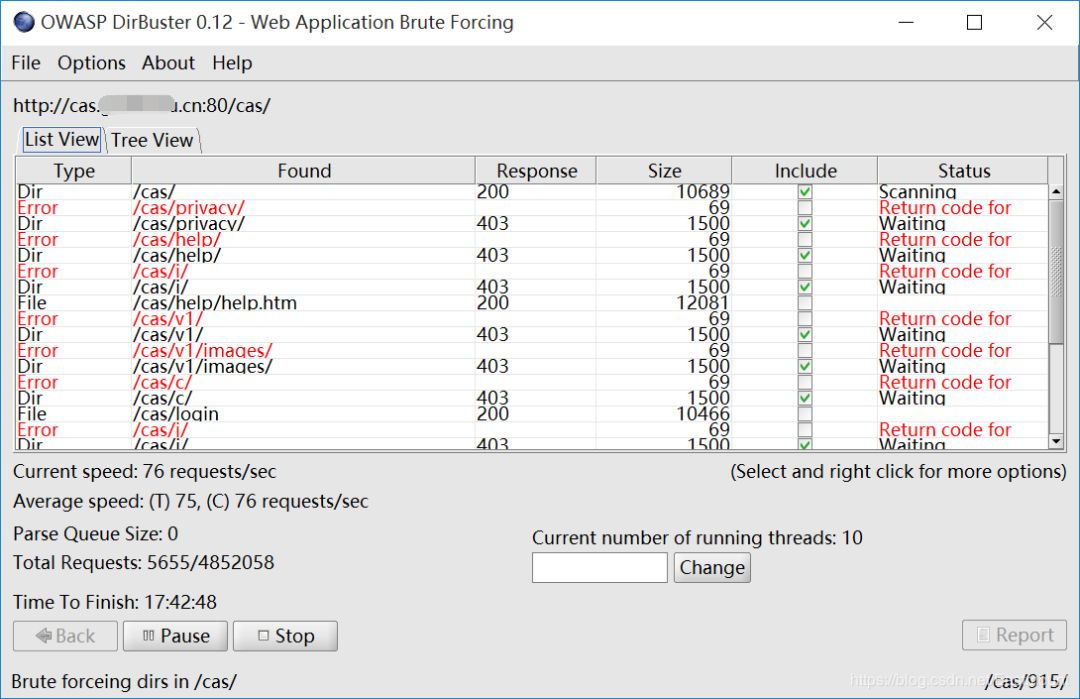 网络安全自学篇之Web漏洞及端口扫描之Nmap、ThreatScan和DirBuster工具-CSDN博客