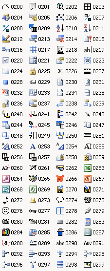 微软菜单栏内置图标ID（CommandBarButton FaceId Property）_commandbarbutton.faceid ...