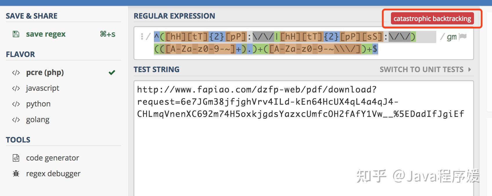 推荐一个神器：一个检查正则表达式的网站_regex online-CSDN博客