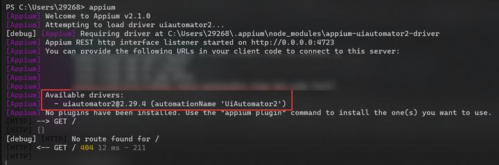 Appium安装与配置——2023年8月18日_npm i --location=global appium之后无法启动-CSDN博客