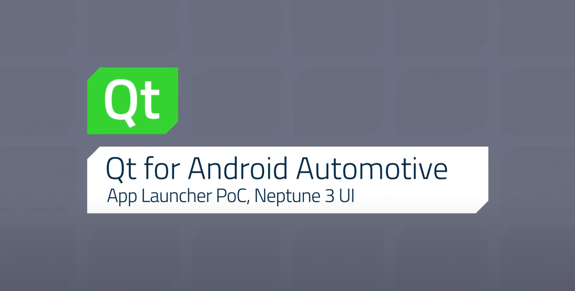 Qt 发布 Android 自动驾驶技术预览_android automotive qt-CSDN博客