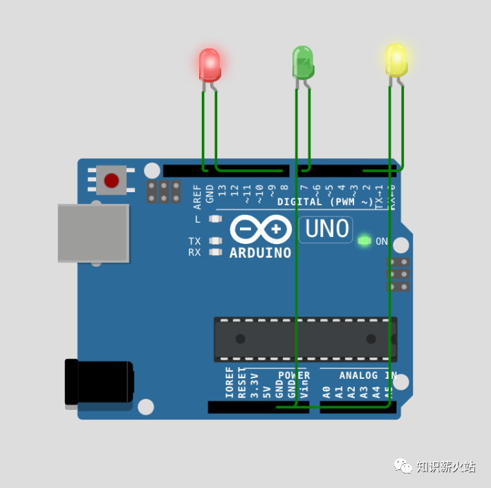 Arduino小白教学——1 1 依次点亮小灯 Arduino如何依次亮灯 Csdn博客