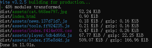 【vue3】vite打包报错:块的大小超过限制,some Chunks Are Larger Than 500kb After Minification