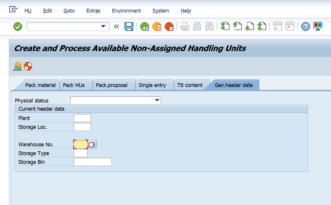 SAP HUM 使用HU02去Unpack一个HU_sap 每x个hu-CSDN博客