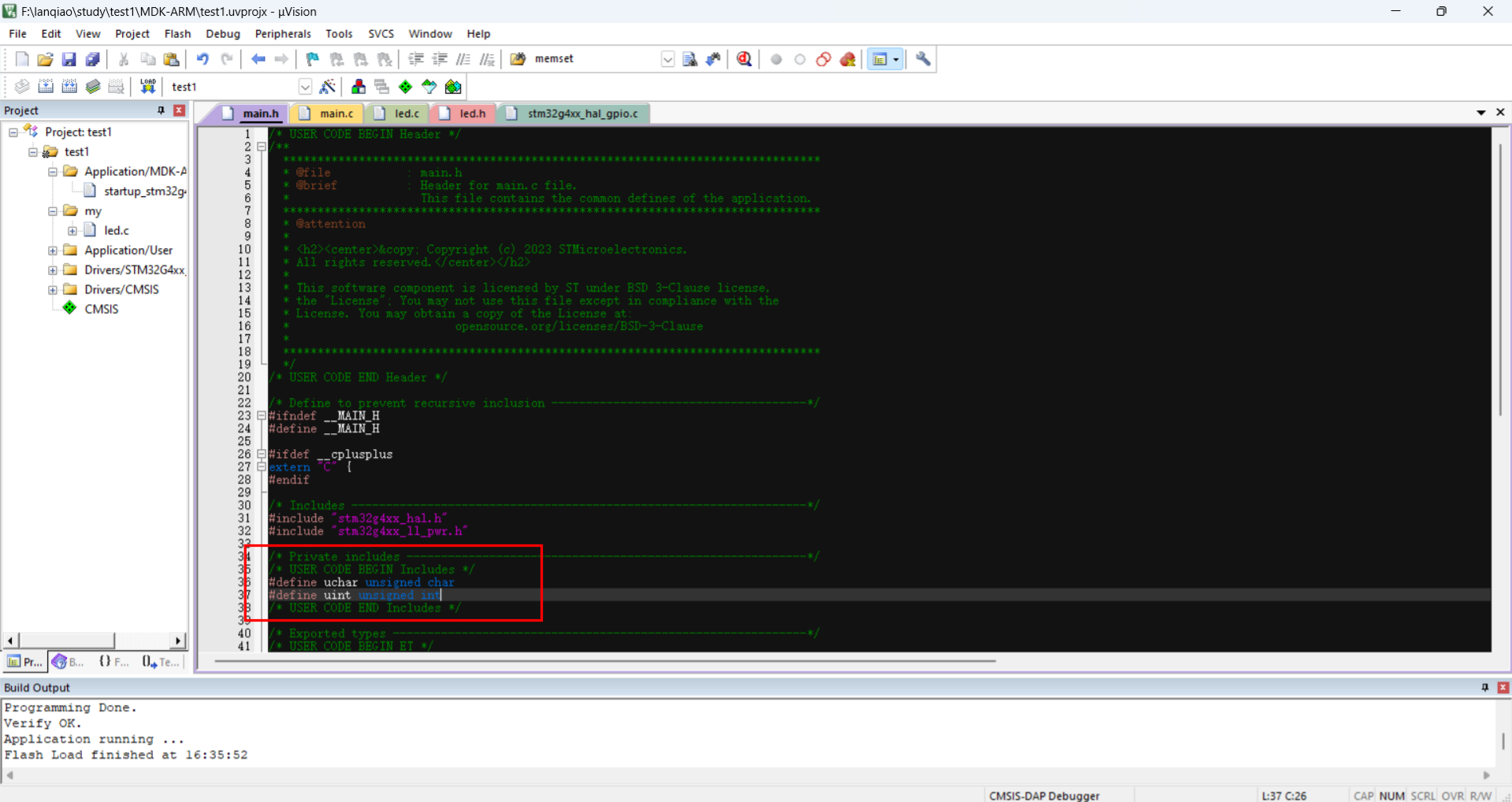 蓝桥杯嵌入式G4-LED跑马灯-CSDN博客