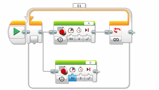 java写ev3程序_EV3程序（一）直行-CSDN博客