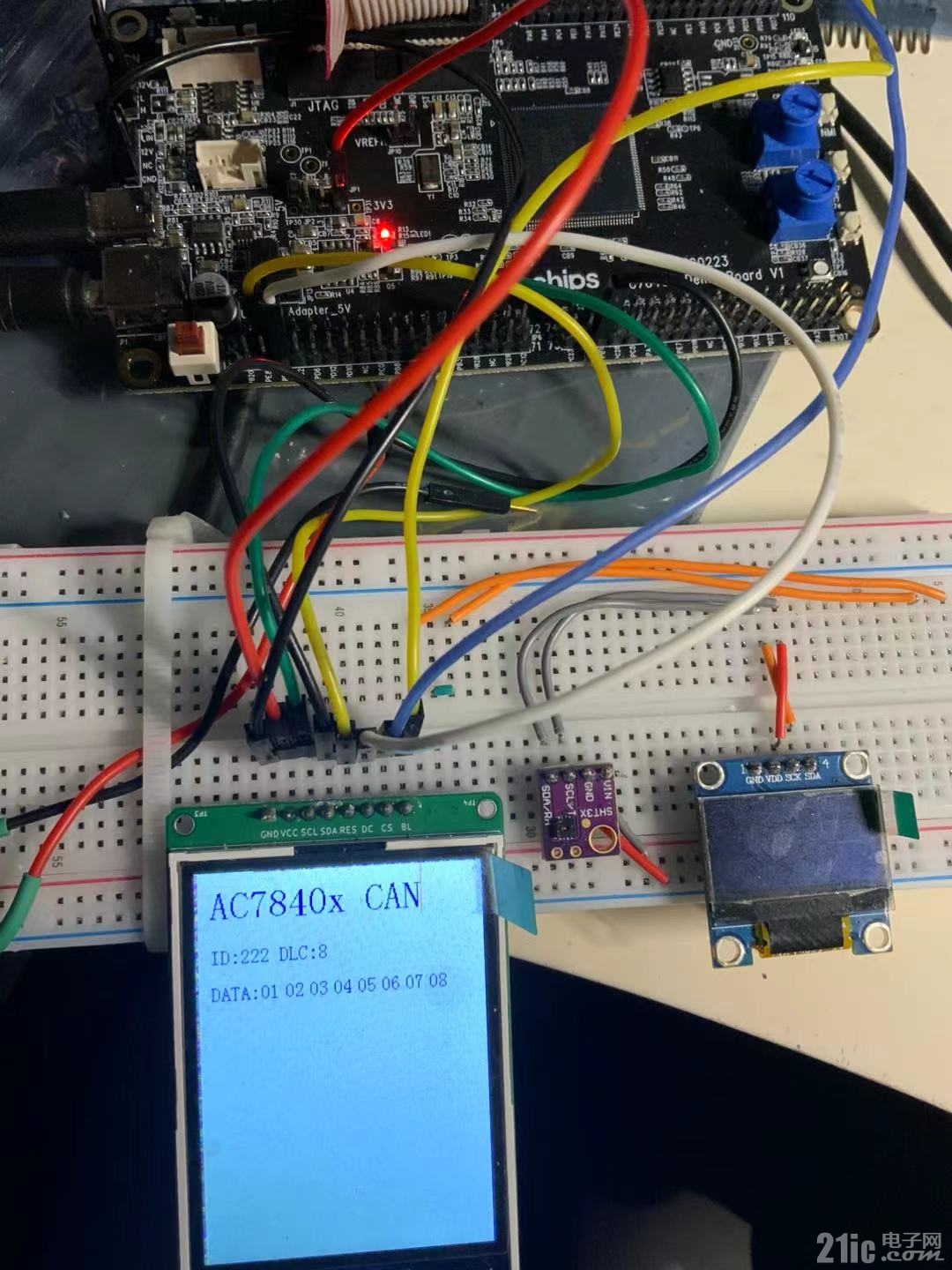 [资源分享]【杰发科技AC7840x测评】CAN收发测试_ac78406开发板-CSDN博客