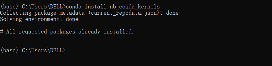 base环境中无法安装nb_conda_kernels问题_nb conda插件安装到conda base环境-CSDN博客